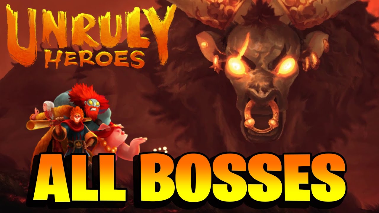Unruly Heroes - All Bosses + Ending - YouTube