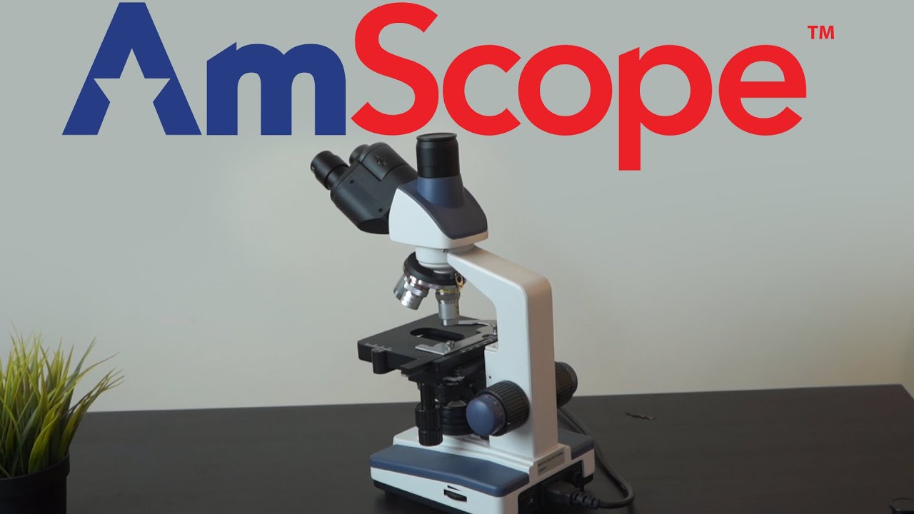 Amscope microscope 120 series unboxing, review, setup , how to use ...