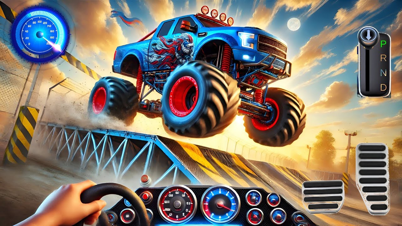 Monster Truck Mega Ramp Impossible Driver - Car Stunts Racing - Android ...