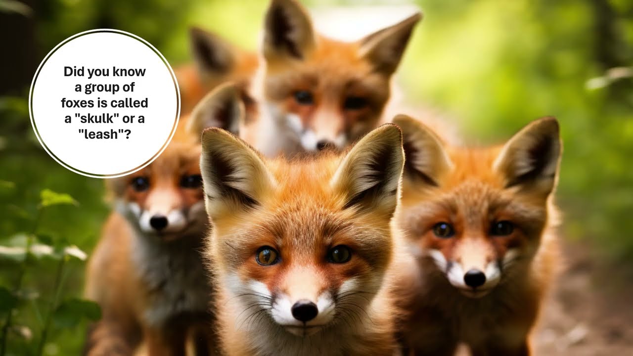 Foxes: Clever Tails and Forest Tales #education #kids #kidsvideo - YouTube
