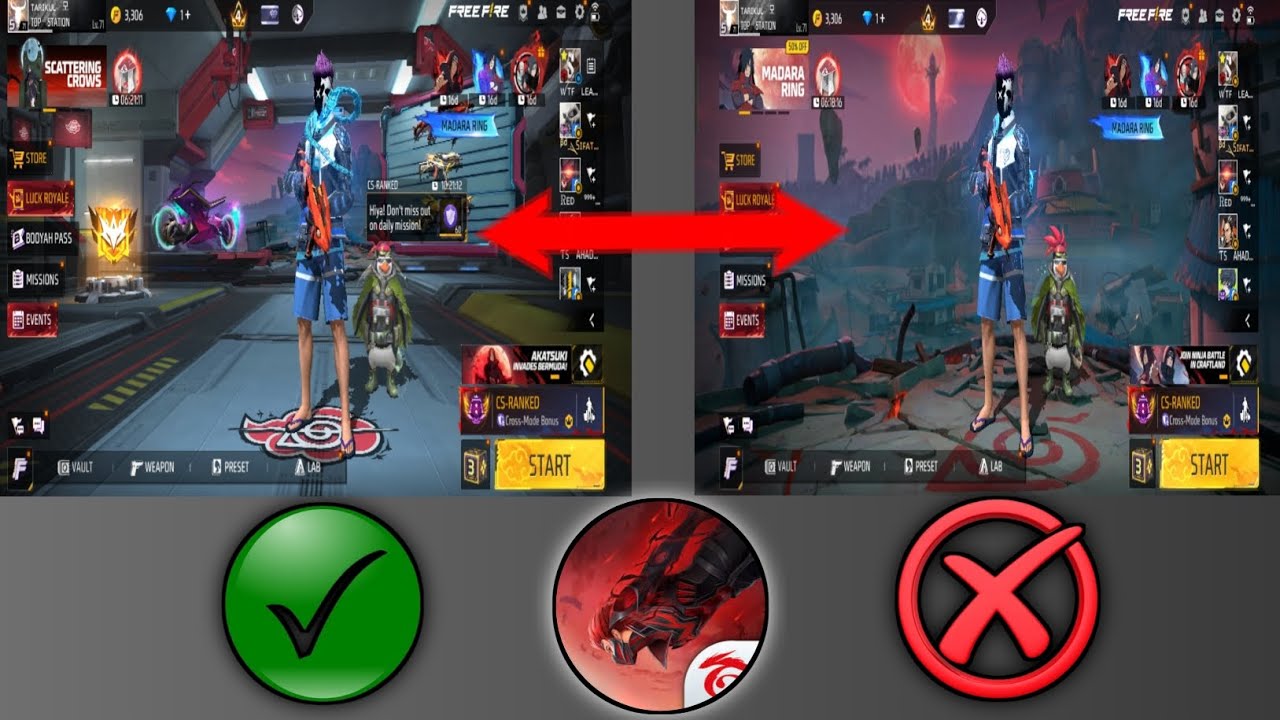 Como mudar o lobby no Free Fire || Novo Vídeo de Atualização 2025 - YouTube