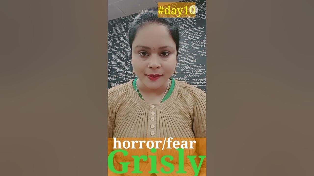 Grisly word Of The Day day10 ytshorts shorts shikha latest YouTube grisly-word-of-the-day-day10-ytshorts-shorts-shikha-latest-youtube