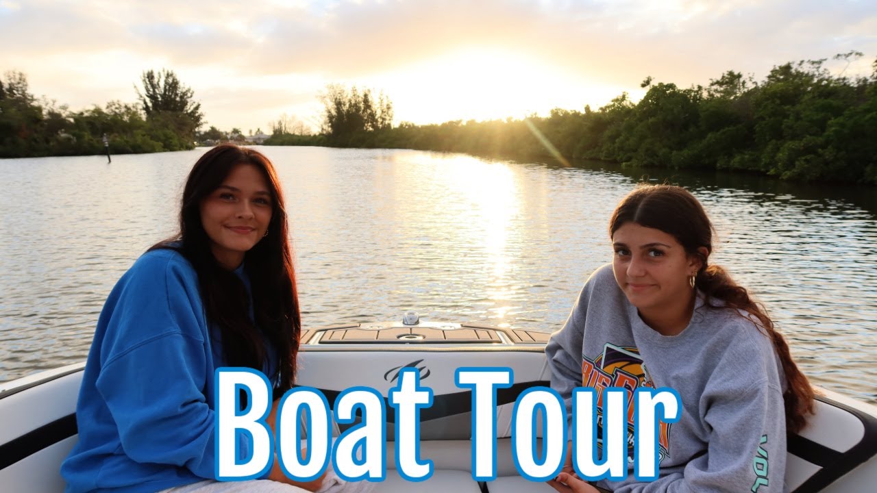 We Got a BOAT! Boat TOUR! Emma and Ellie - YouTube
