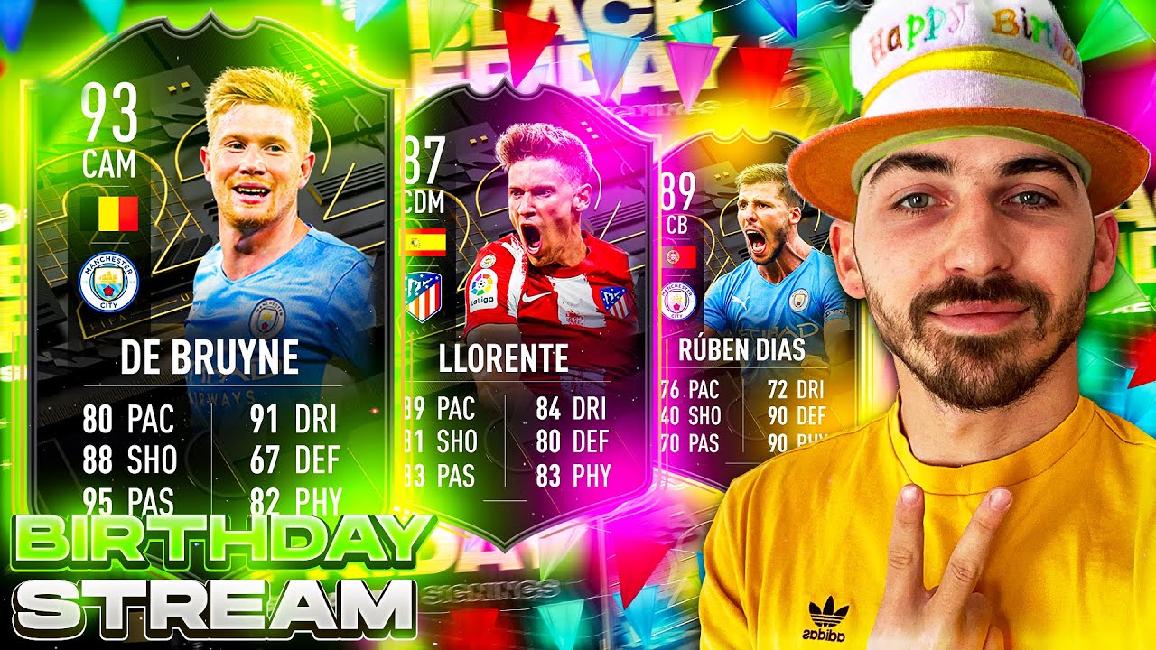 🎉 *BIRTHDAY STREAM* 🎁 PRIMIM CADOUL IN PACHETE ?! FIFA 22 ULTIMATE TEAM ...