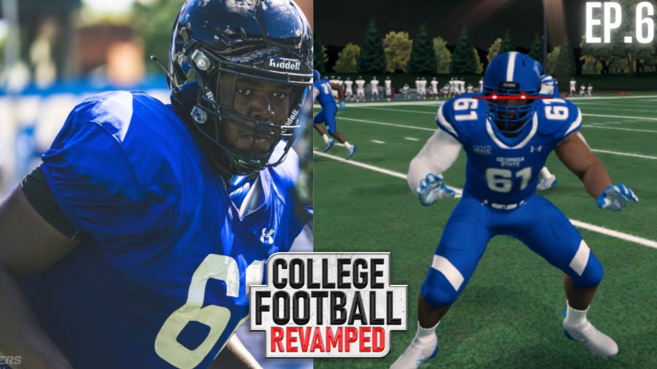 THE FIRST OFFENSIVE LINE ROAD TO GLORY | D1 Offensive Lineman plays as ...