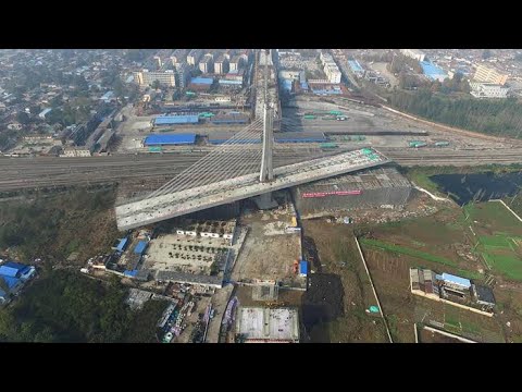 Rotating bridge in china 👷🏻😵‍💫😮 #engineering #china - YouTube