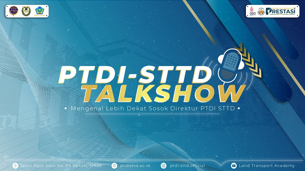 PTDI-STTD TALKSHOW " MENGENAL LEBIH DEKAT SOSOK DIREKTUR PTDI-STTD ...