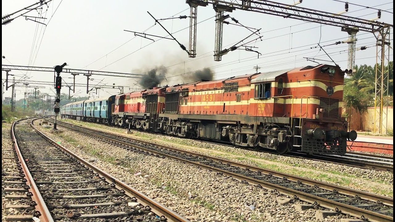 12975 MYSORE JAIPUR SUPERFAST EXPRESS - YouTube