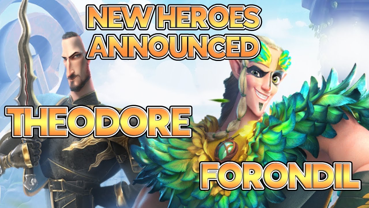 THEODORE & FORONDIL?!! TWO BRAND NEW HEROES ANNOUNCED! Call of Dragons ...