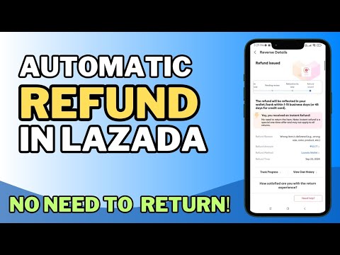 AUTOMATIC REFUND IN LAZADA! NO NEED TO RETURN NA ANG ORDER MO! - YouTube