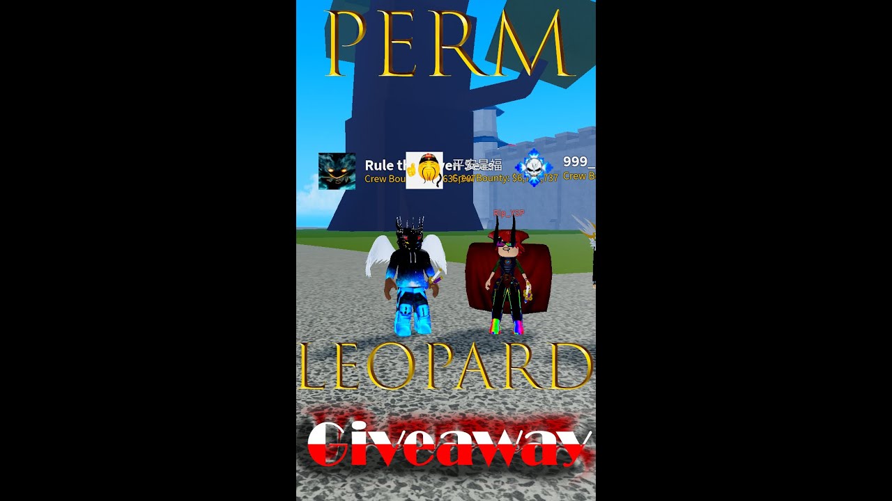 Perm Leopard Giveaway - YouTube