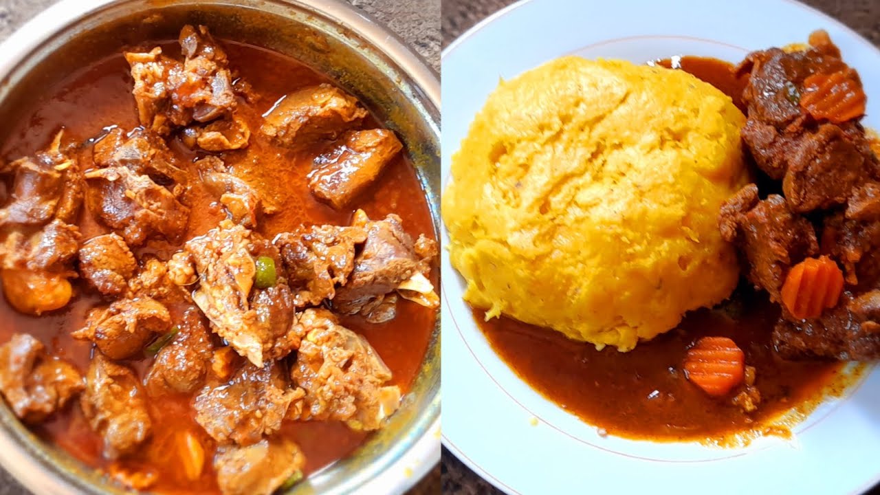 jinsi ya kupika mchuzi wa nyama ya mbuzi/kondoo usinuke kibeberu/mutton ...