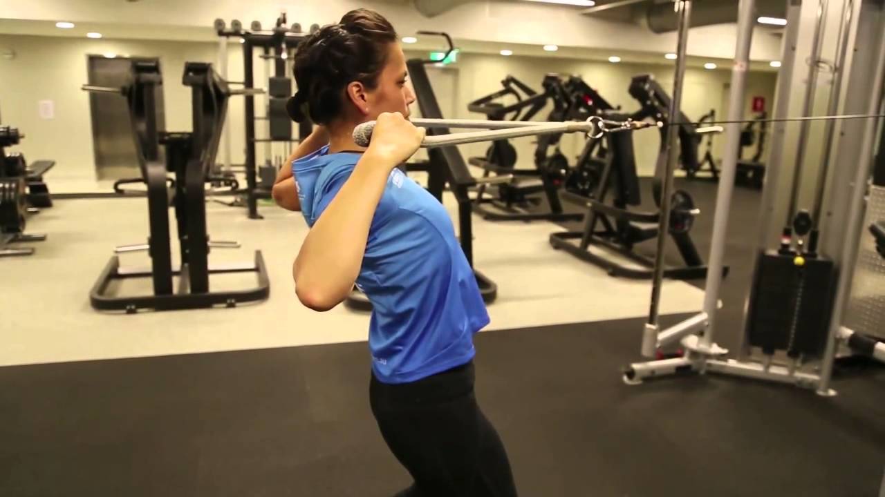 Back - Standing Face Pulls With Variation Reach - YouTube
