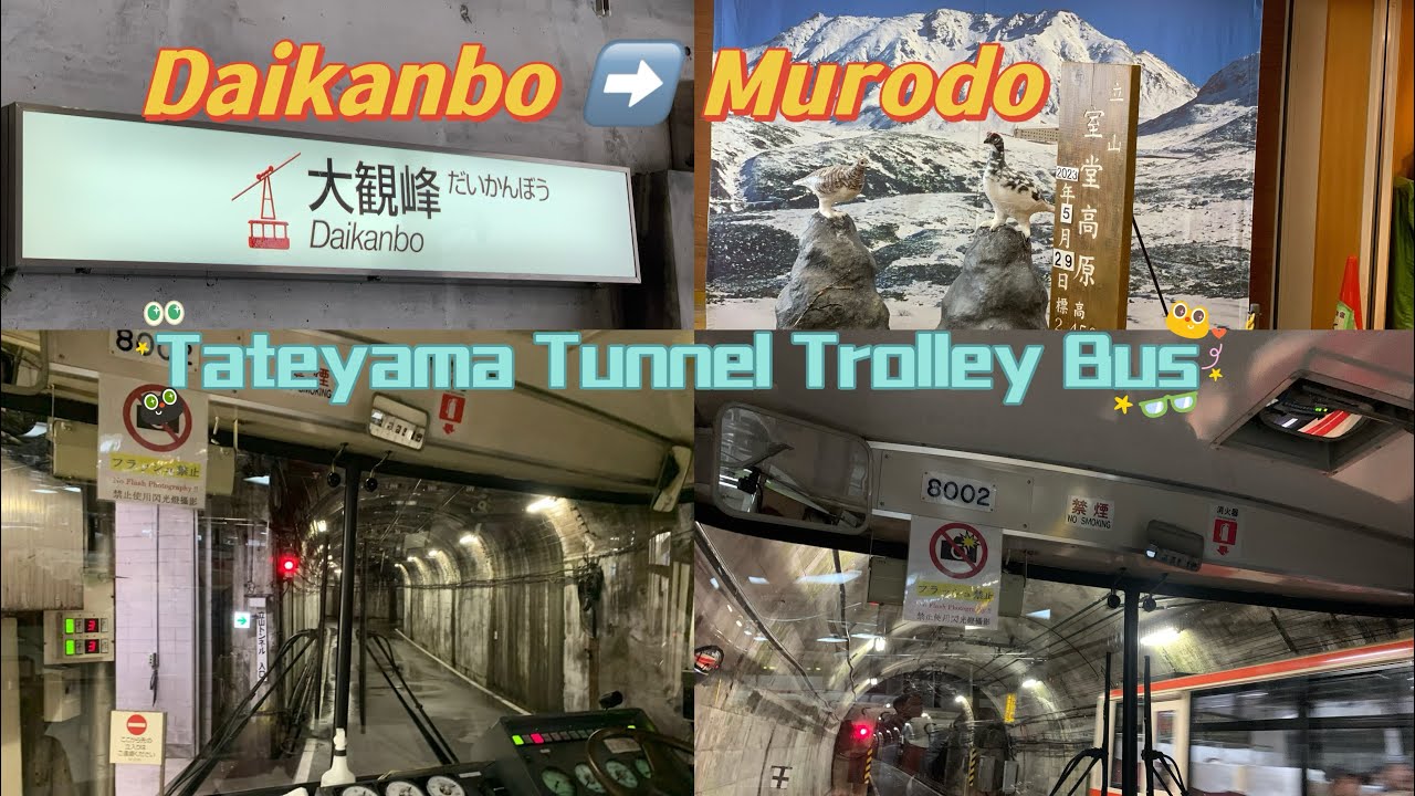Tokyo Free & Easy - 20/33 Daikanbo To Murodo via Tateyama Tunnel ...