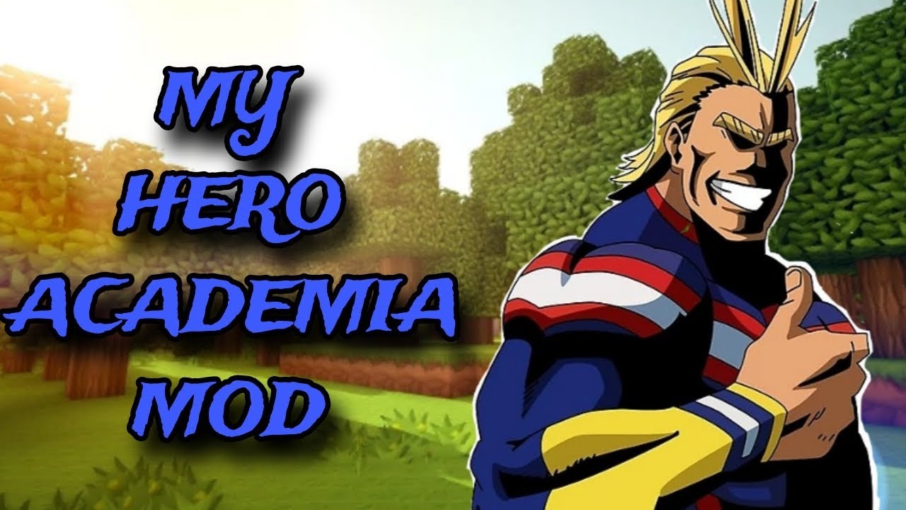 BEST MY HERO ACADEMIA MOD FOR MINECRAFT BEDROCK EDITION! - YouTube