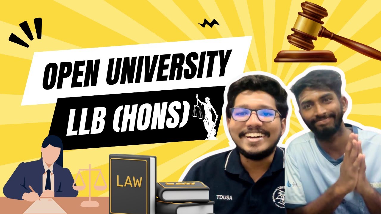 LLB(Hons) Degree Program | Open University of Sri Lanka | சட்டக்கல்வியை ...