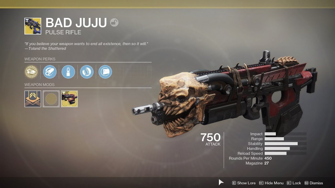 The Other Side Solo Flawless! Destiny 2 Bad Juju - YouTube