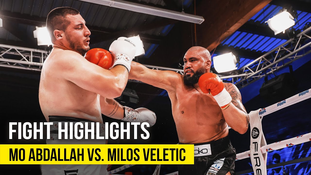MO ABDALLAH VS. MILOS VELETIC | FIGHT HIGHLIGHTS - YouTube