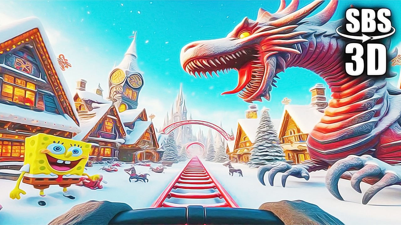 VR EXTREME SNOW | Roller Coaster VR Video - YouTube