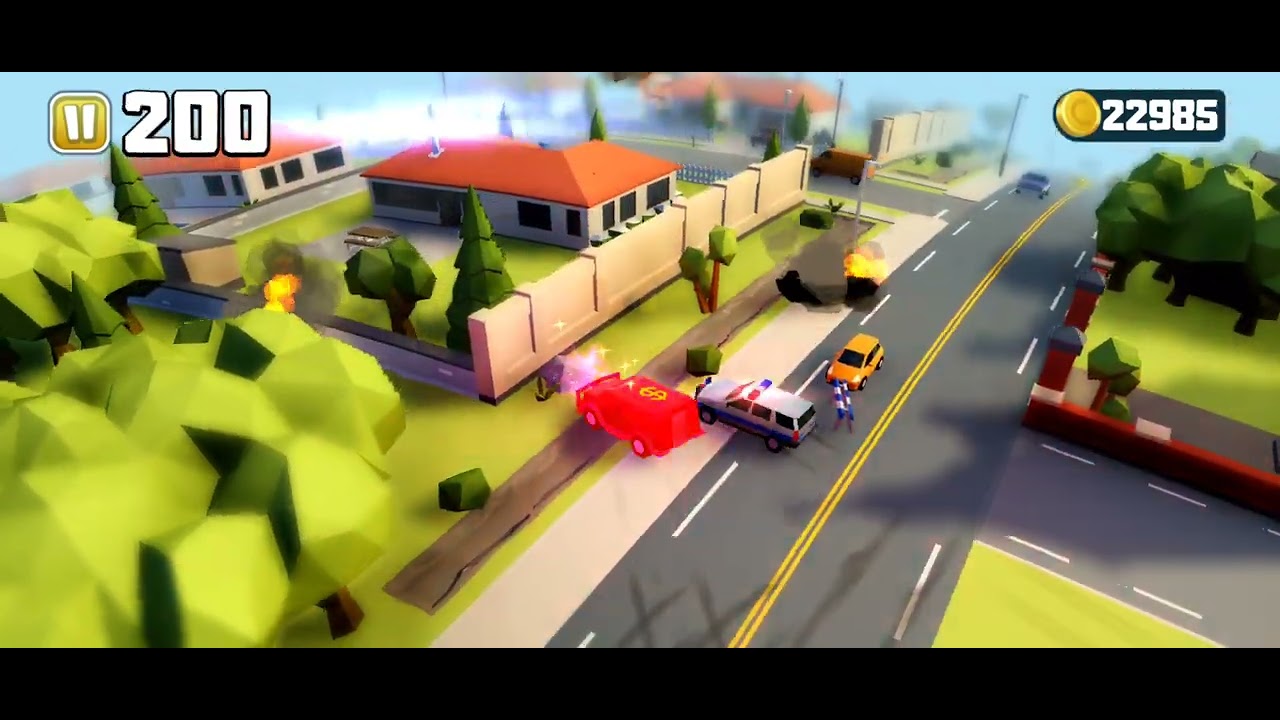 Getaway 2 Gameplay With Coin Maximizer And Beat My Points Record!(RECKLESS GETAWAY 2) - YouTube