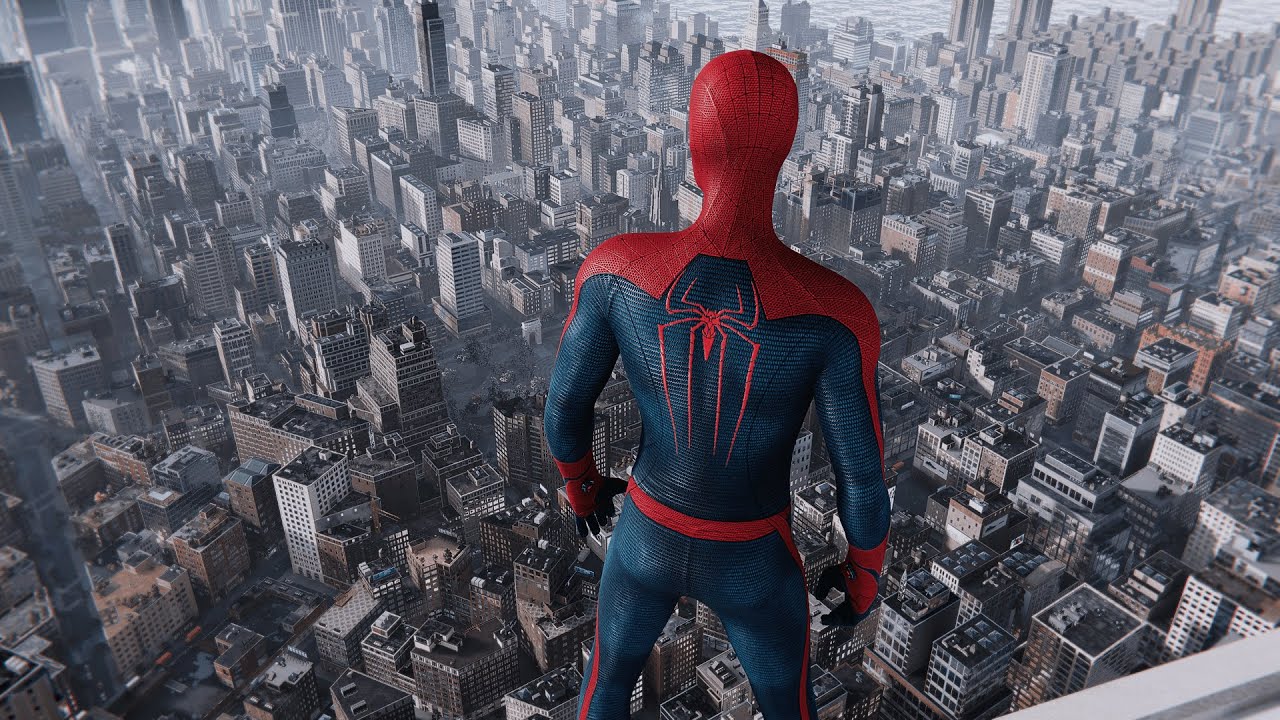REALISTIC Amazing Spider-Man Suit . Marvel's Spider-Man. - YouTube