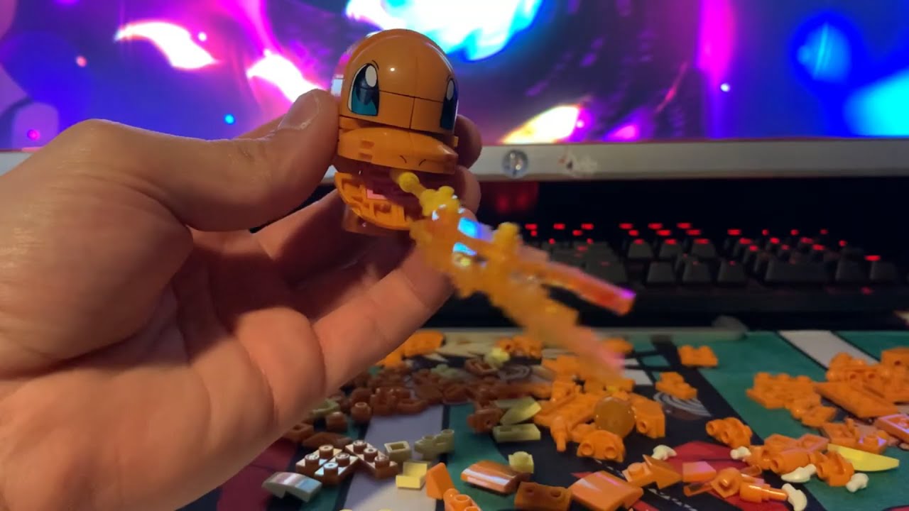 Starting to build Charmander with Mega Construx (Part 1) - Lego Fun ...