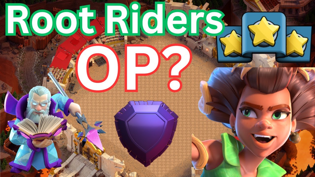 How To Attack With Root Riders and Warden Walk Zap in Clash Of Clans ...