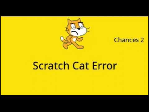 Scratch Cat Error - YouTube