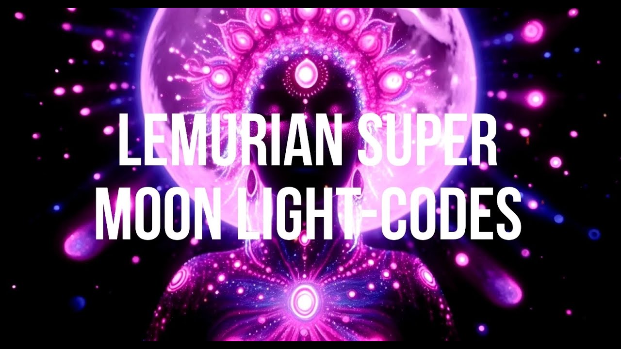 Full Super Moon Portal Blessings! 5D 12D Lemurian Light-Codes for ...