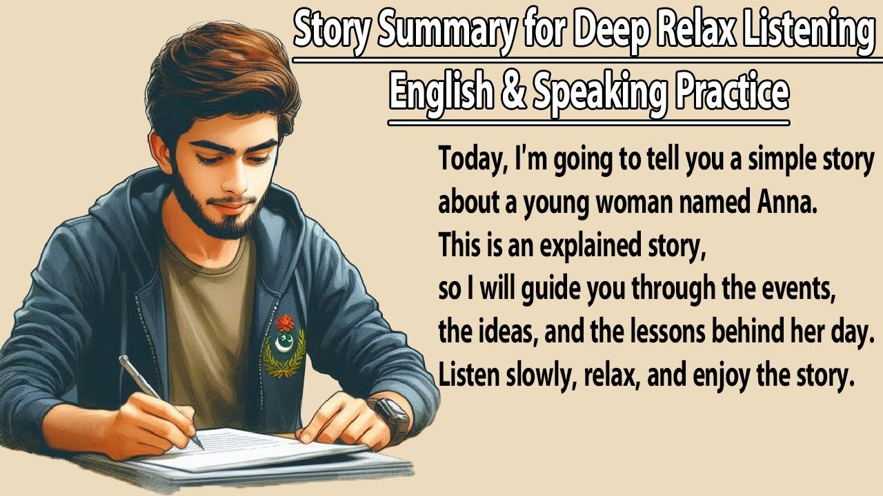 Story Summary for Deep Relax Listening English & Speaking Practice ...