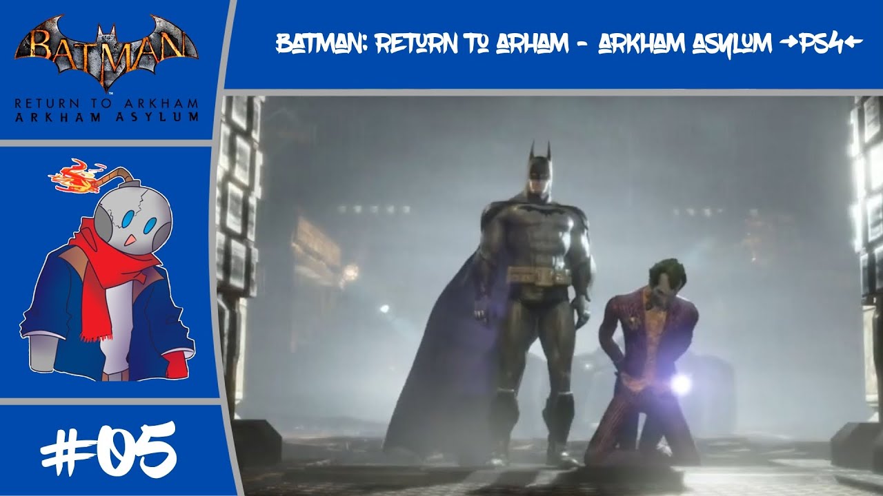 Batman: Return to Arkham - Arkham Asylum (PS4) [#5] - YouTube