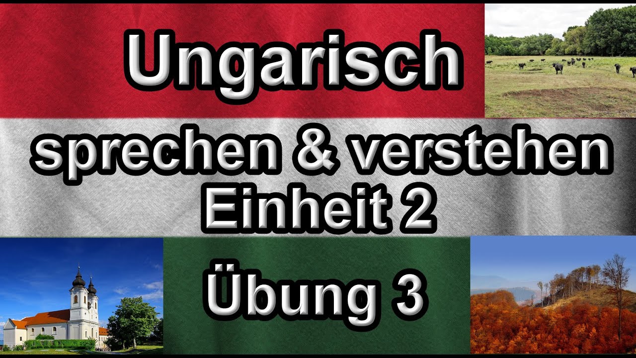 Ungarisch FSI Kurs, Einheit 2, Übung 3 - Übersetzen (Ungarisch sprechen ...
