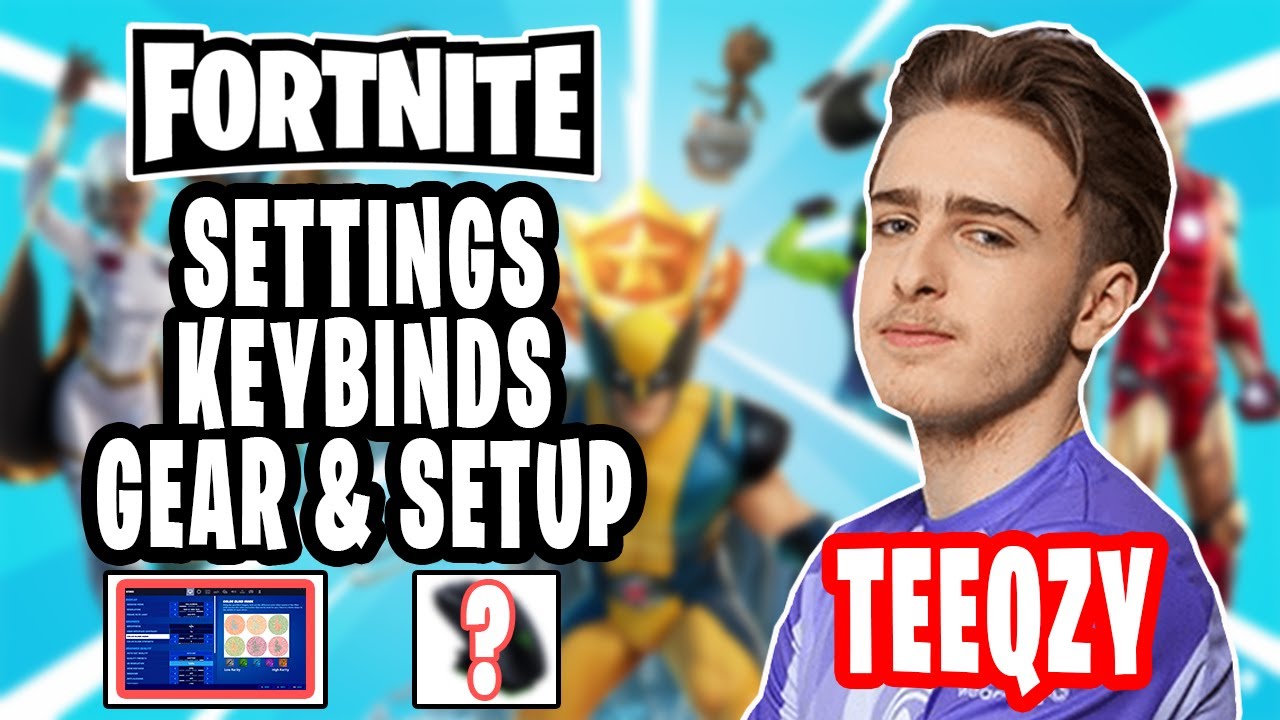 Teeqzy Fortnite Settings, Keybinds and Setup Updated Sep 2020 - YouTube