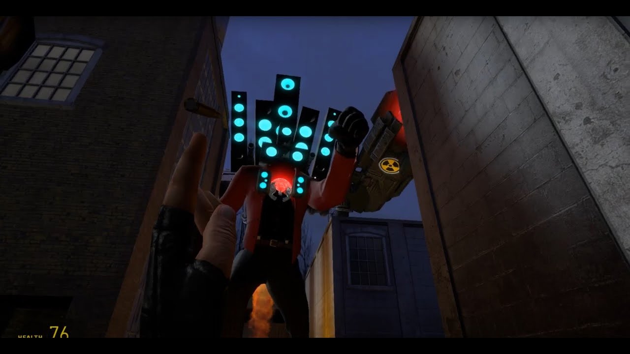 New Upgraded Cameraman Crookback. skibidi toilet Vs clockman In Garrys ...