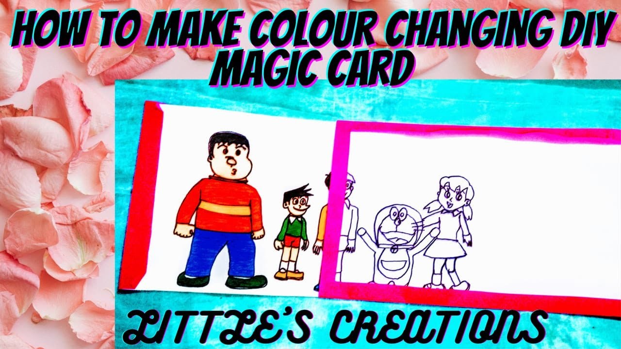 How to make Colour - Changing Card || DIY || Magic Colour Changing Card ...