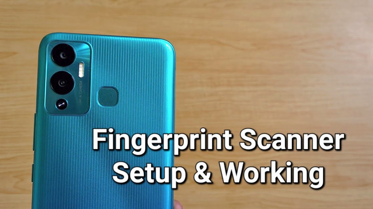Infinix Hot 12 Play Fingerprint Scanner Setup & Working - YouTube