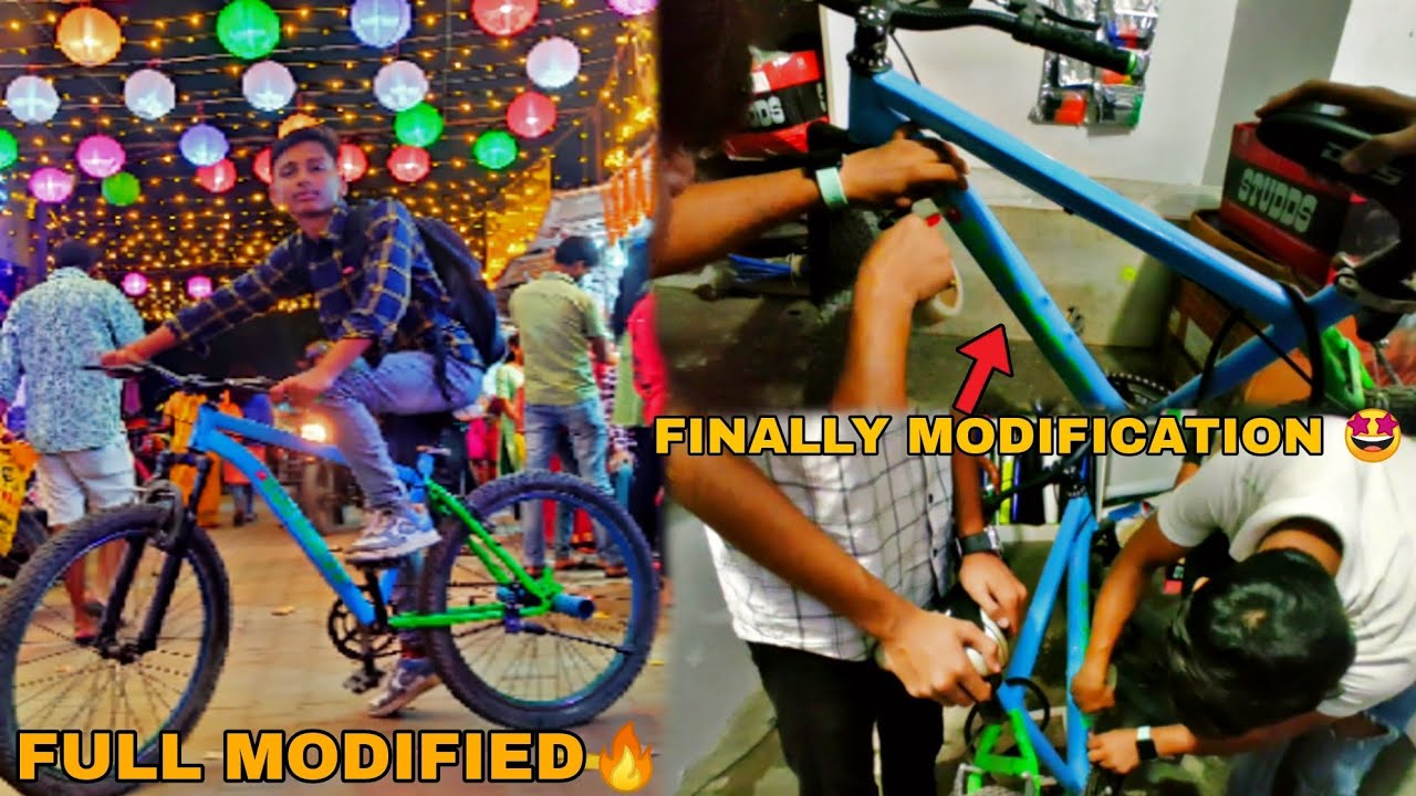 FINALLY CYCLE FULLY MODIFIED 🔥|| CYCLE MODIFICATION 🤩|| MODIFIED CYCLE ...