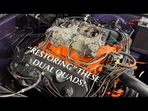 “Restoring” 426 Hemi Dual Quads! Carter AFB Overhaul Tips - YouTube