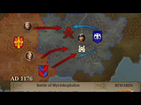 European War 7: Komenos Dynasty     - Part 7 Battle of Myriokephalon