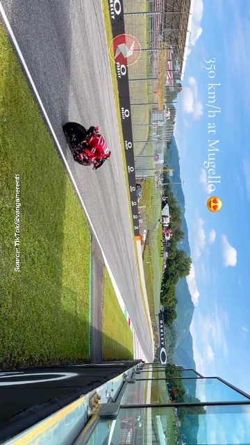 MotoGP Top Speed Reaches 350 km/h at Mugello - YouTube