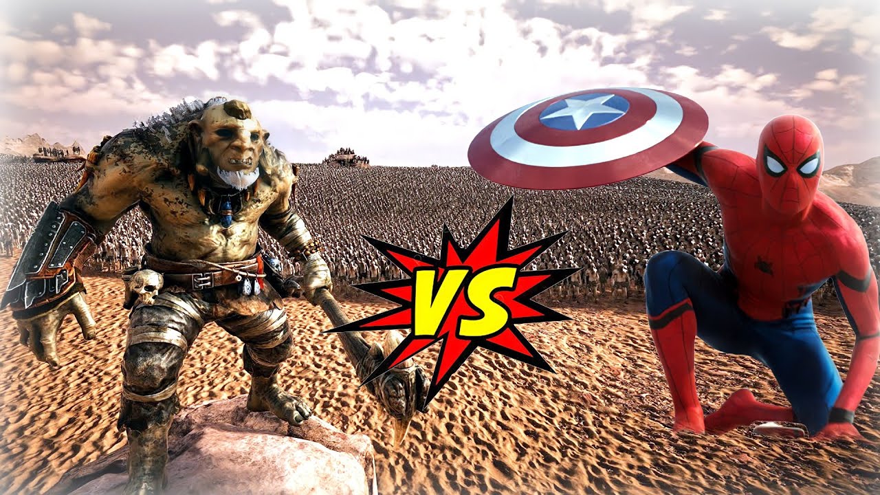 Troll vs Spider man | fight battle | the ultimate Epic Battle Simulator ...