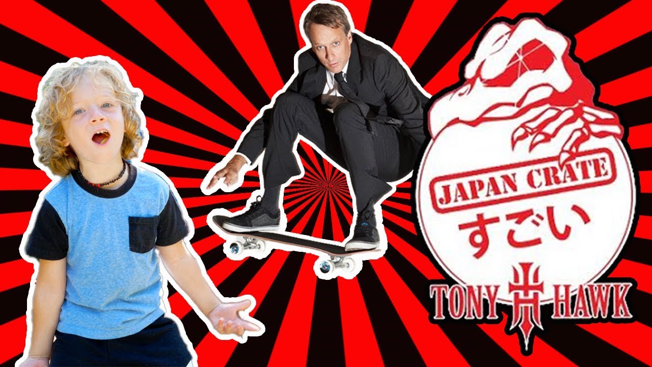 Tony Hawk Edition Japan Crate Unboxing - YouTube