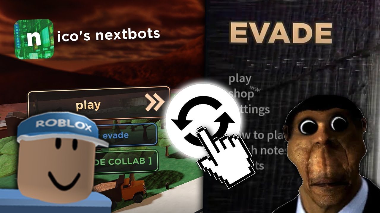 Evade but It's Nico's Nextbots Update .. (wait a sec-) - YouTube