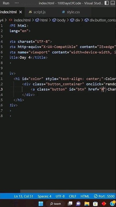 Day 4 Of Html Css And Javascript Practice Coding Css Html Javascript Programming Shorts 3894