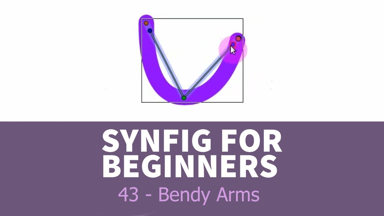 Synfig for beginners: 43 - Bendy Arms - YouTube