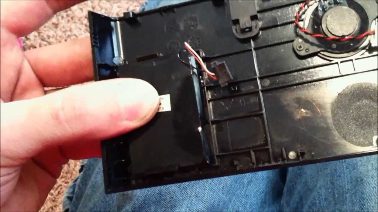 How to change a battery in Mio n210 Gps - YouTube