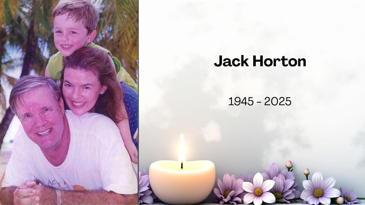 Celebration of Life for Jack Horton, August 23, 2025 11:00 AM - YouTube