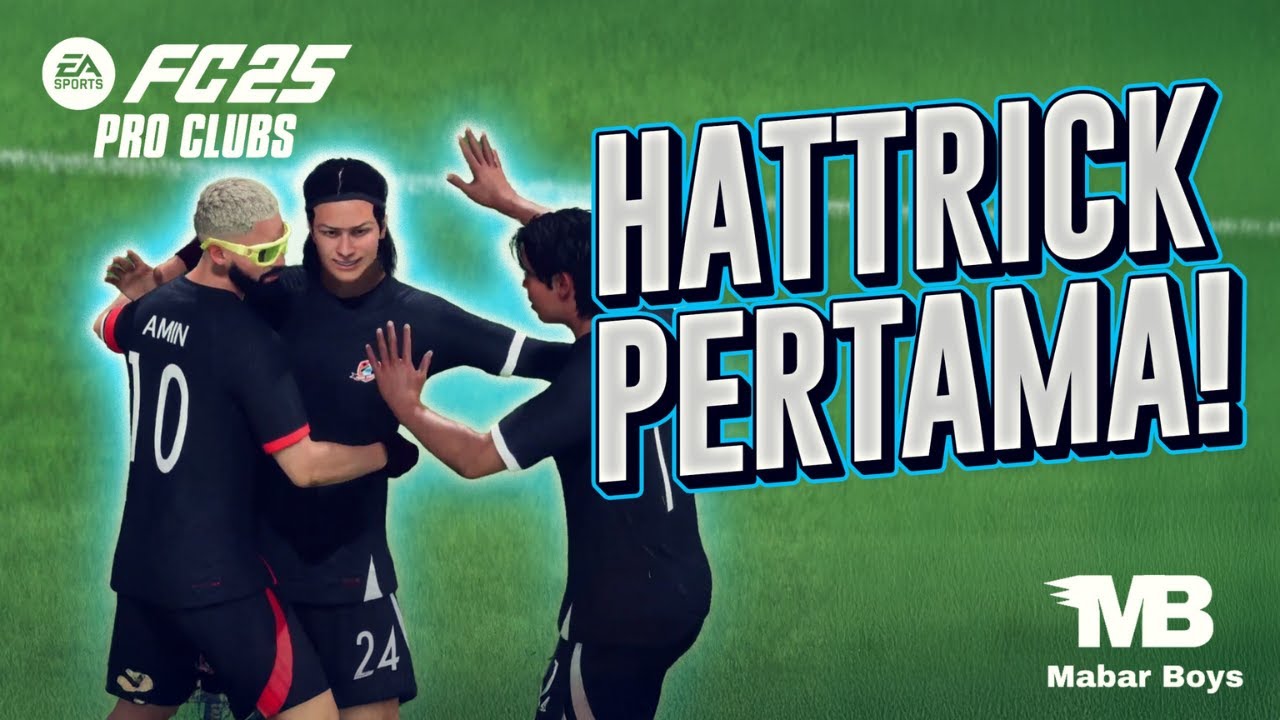 HATTRICK PERTAMA! | FC25 Pro Clubs Indonesia - YouTube