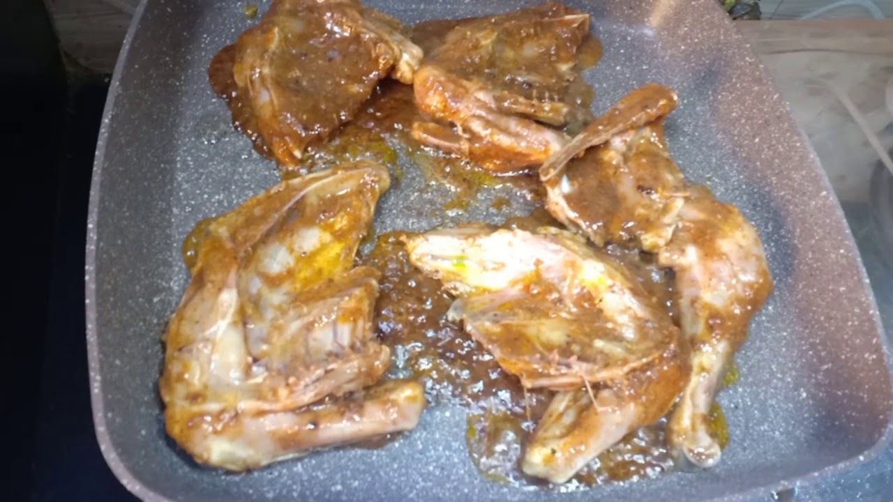 Tawa grill chicken 😍😍😍😍 - YouTube