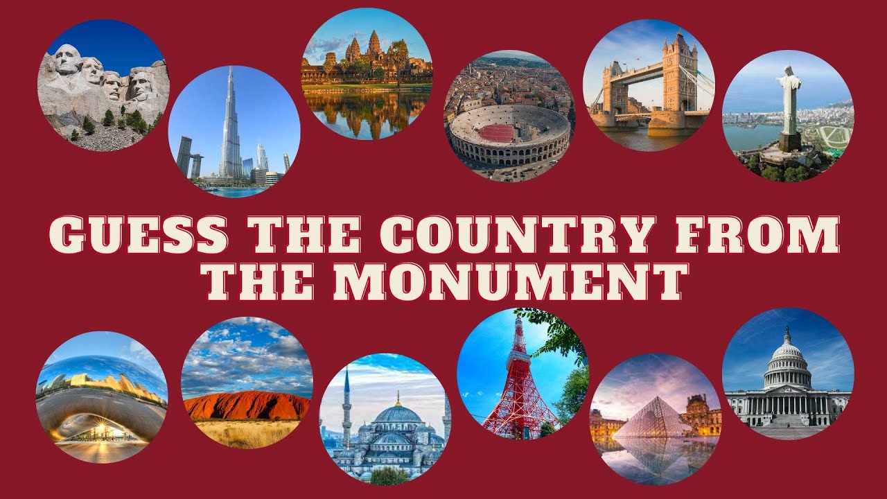 Guess the Country from the Monument (50 Monuments) | Quiz Challenge ...